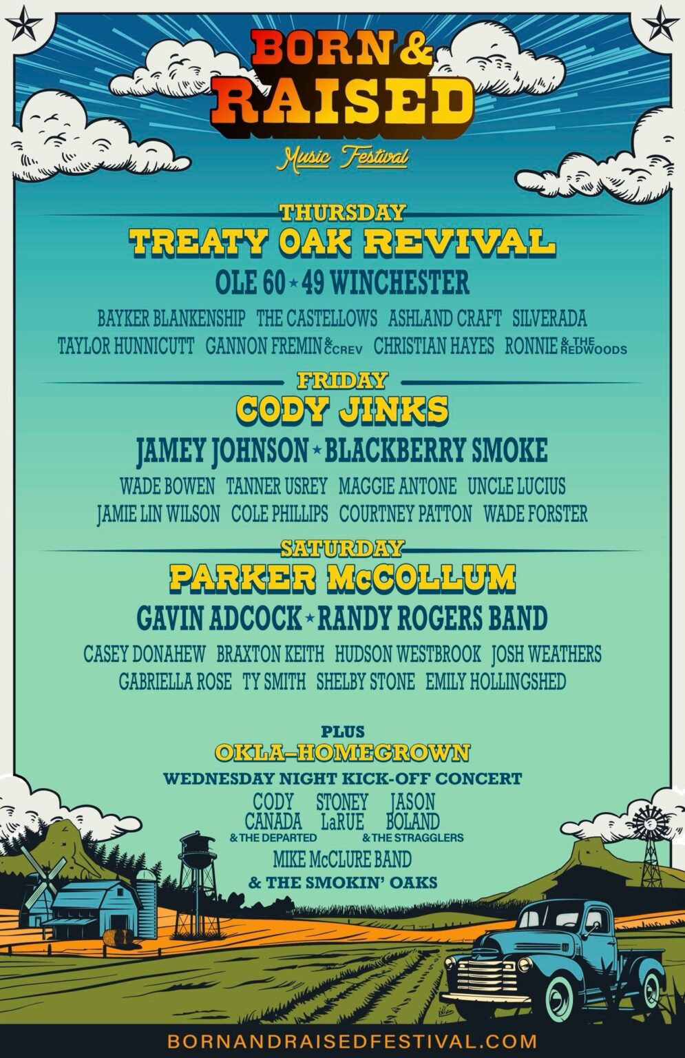 Born and Raised Festival 2025 | All Festival Tickets